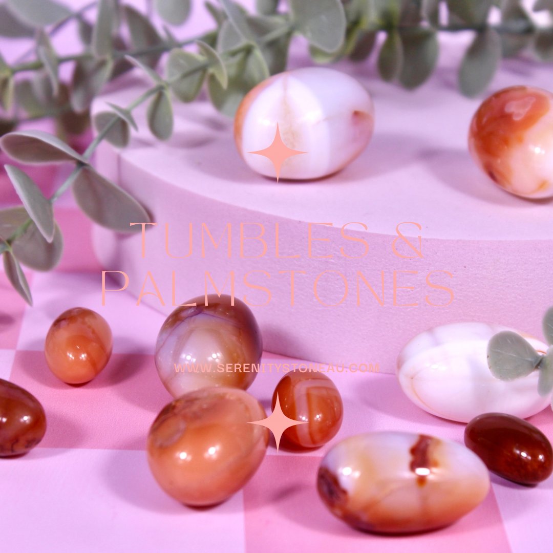 Tumbles & Palmstones – Serenity Stone Au